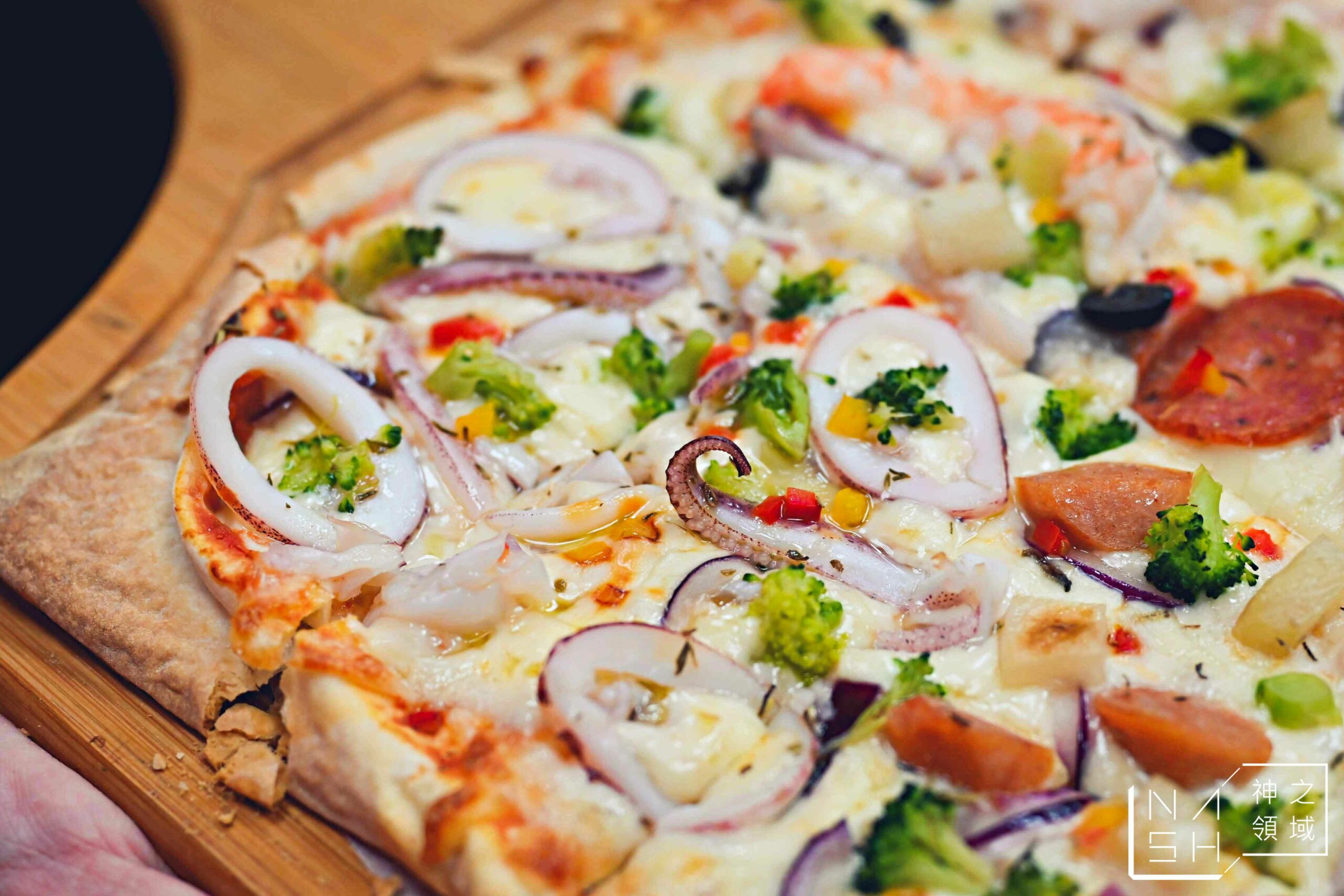 【士林美食】愛披薩ipizza，劍潭站九宮格披薩推薦 (菜單) @Nash，神之領域